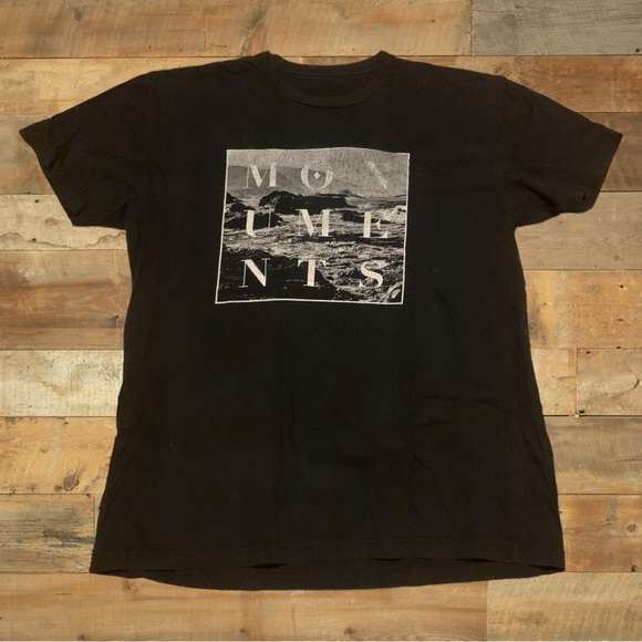 Hot Topic | Shirts | Monuments Scene Emo Metalcore Band Shirt Tesseract ...